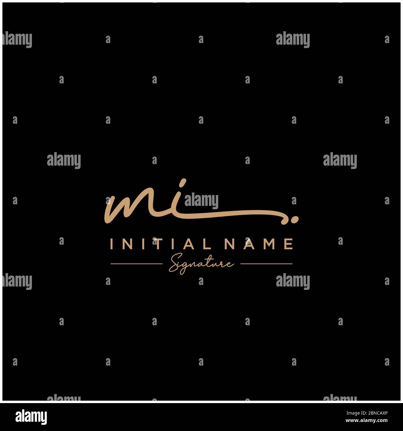 Mi logo vector vectors Cut Out Stock Images & Pictures - Alamy