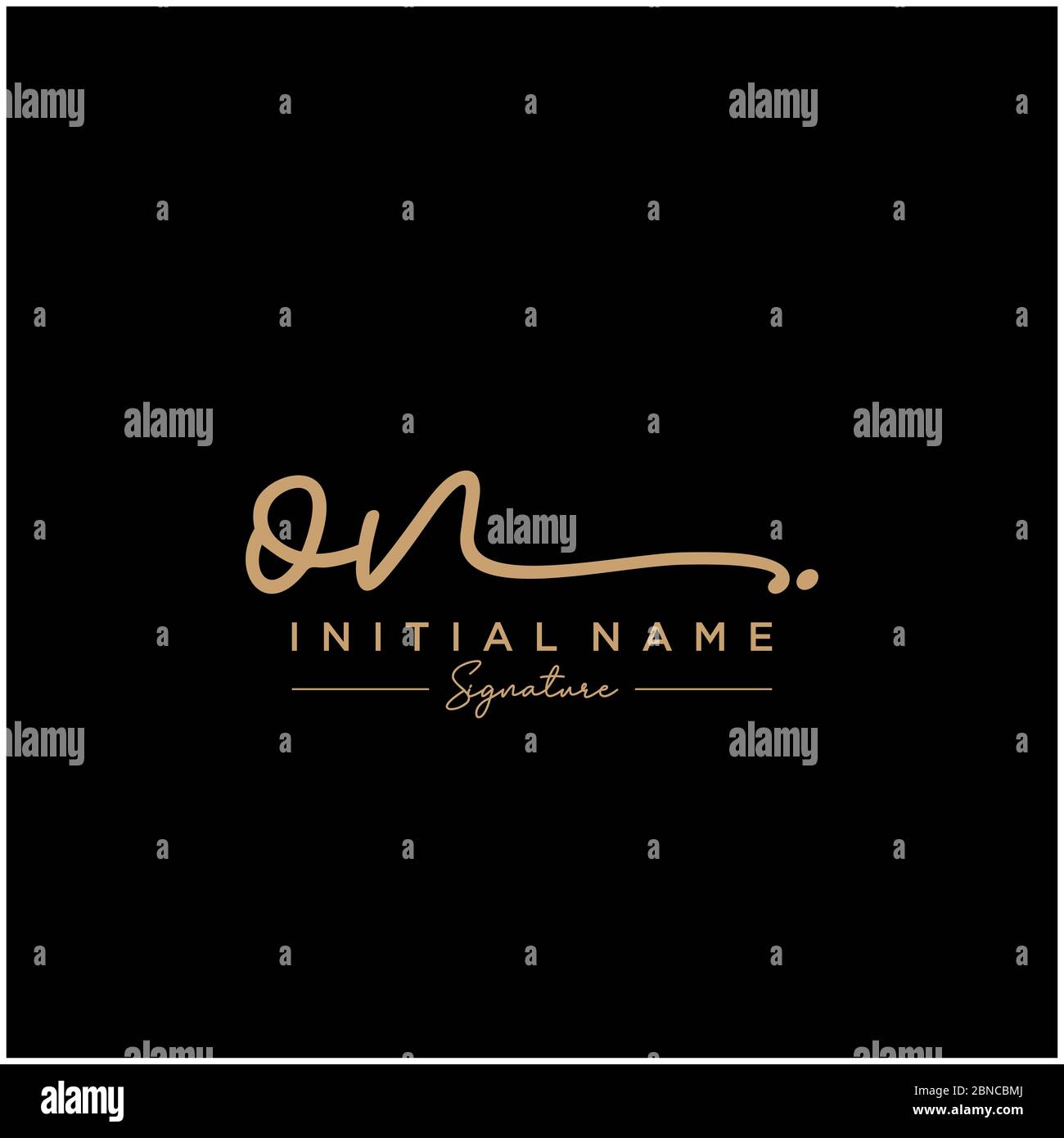 On logo vector vectors hi-res stock photography and images - Alamy