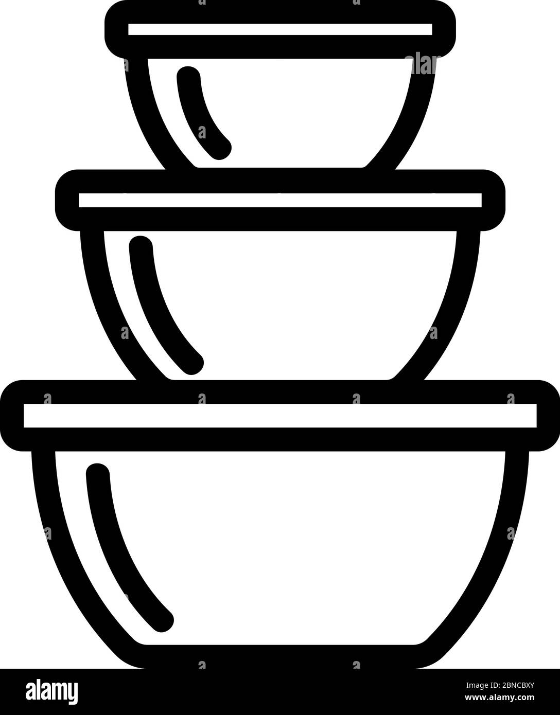 Kitchen storage containers Stock Vector Images - Alamy