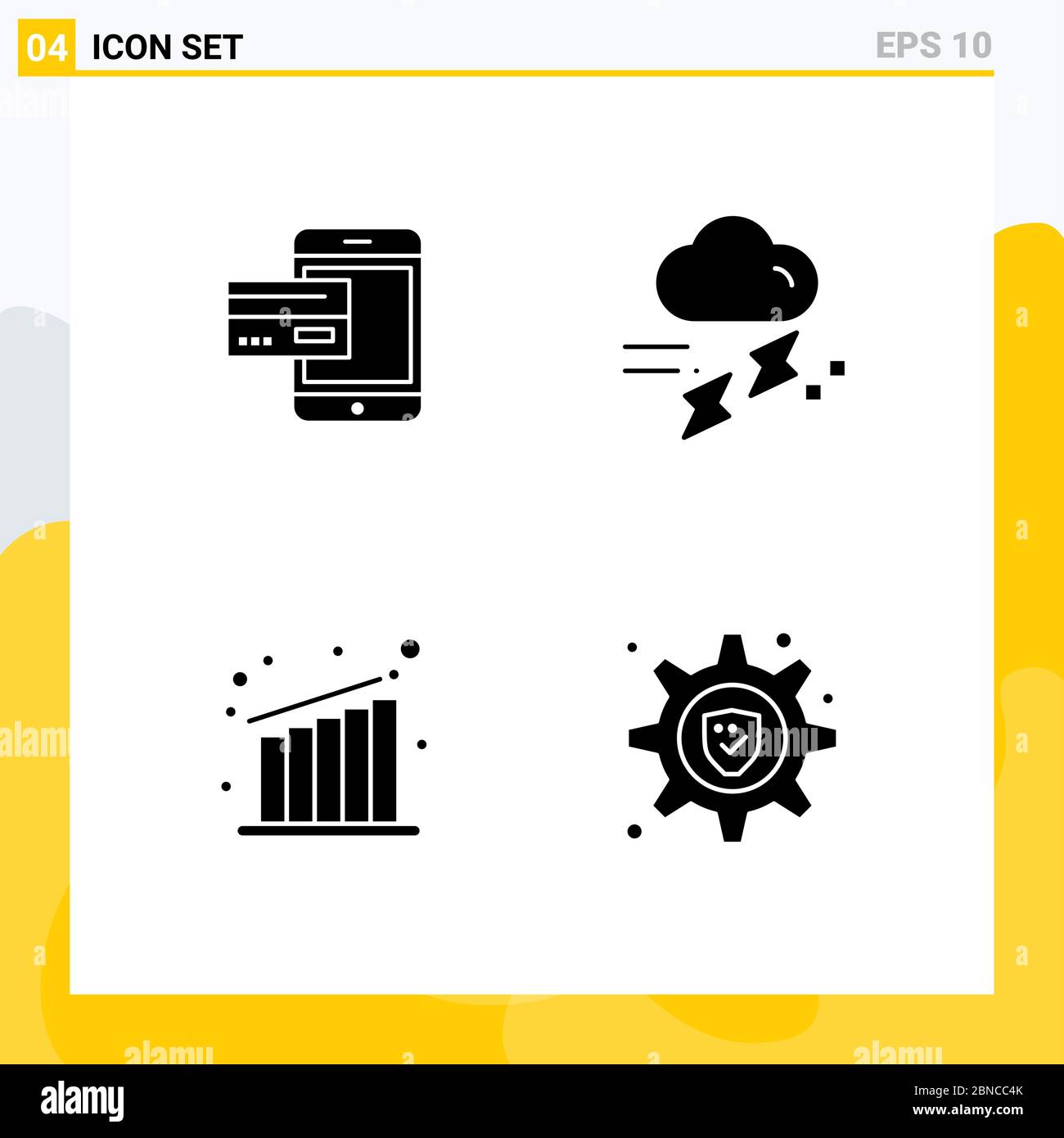 Money rainfall Stock Vector Images - Alamy