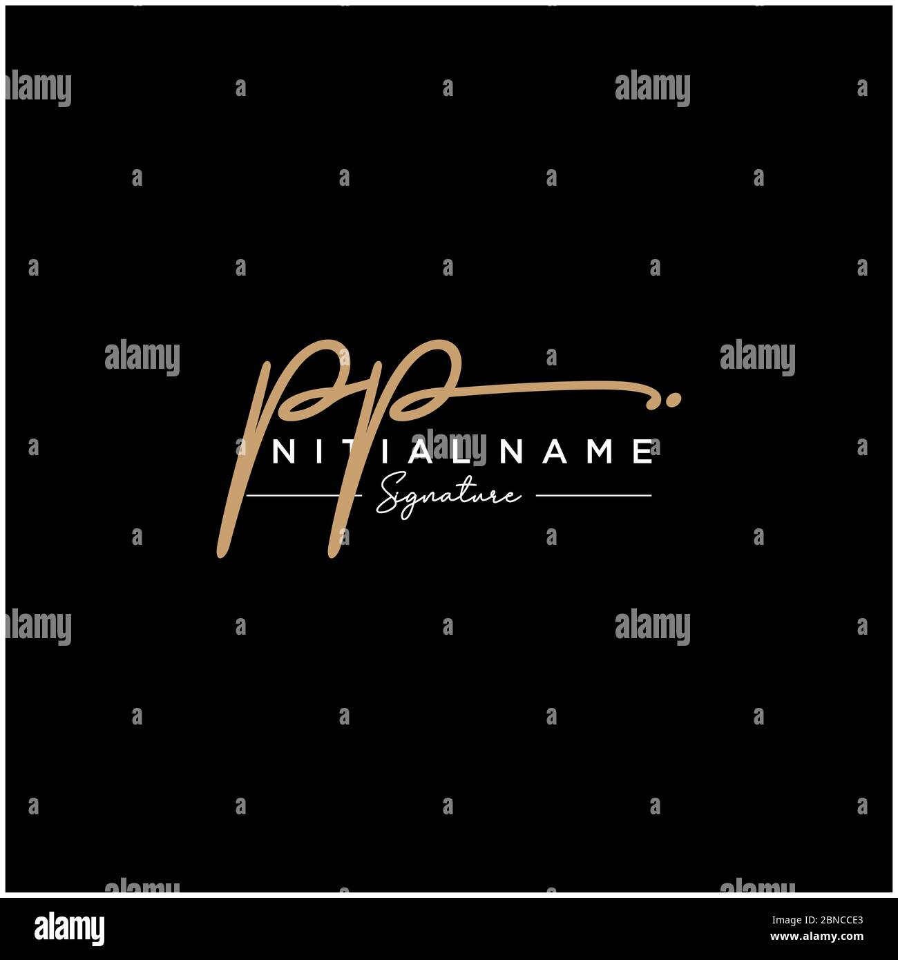 Pp signature hi-res stock photography and images - Alamy