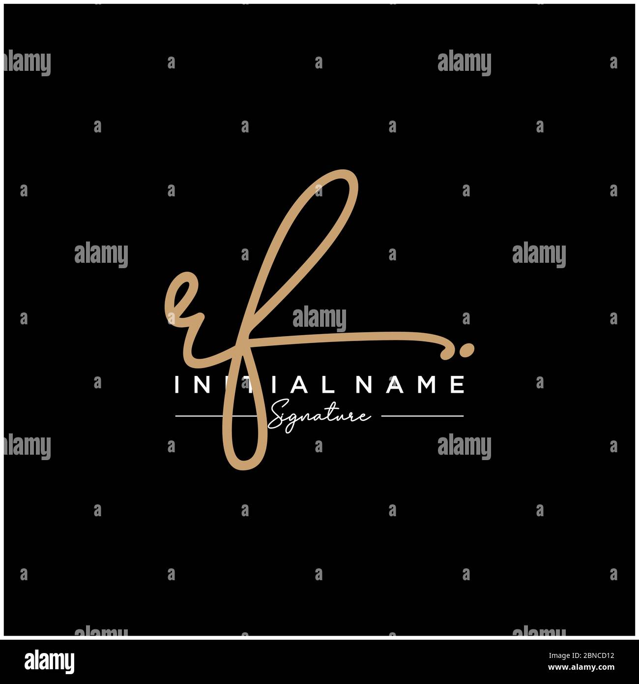 Rf letter logo hi-res stock photography and images - Alamy