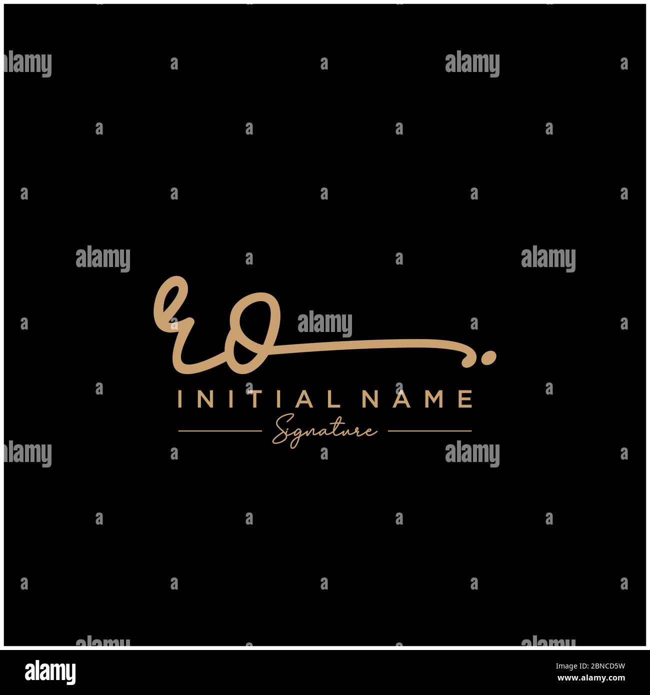 Letter ro vector vectors Cut Out Stock Images & Pictures - Alamy