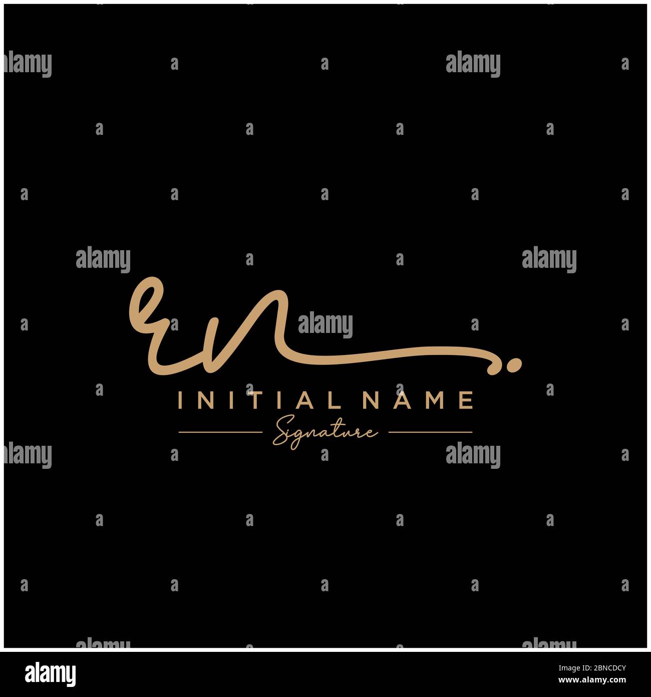 Rn signature hi-res stock photography and images - Alamy