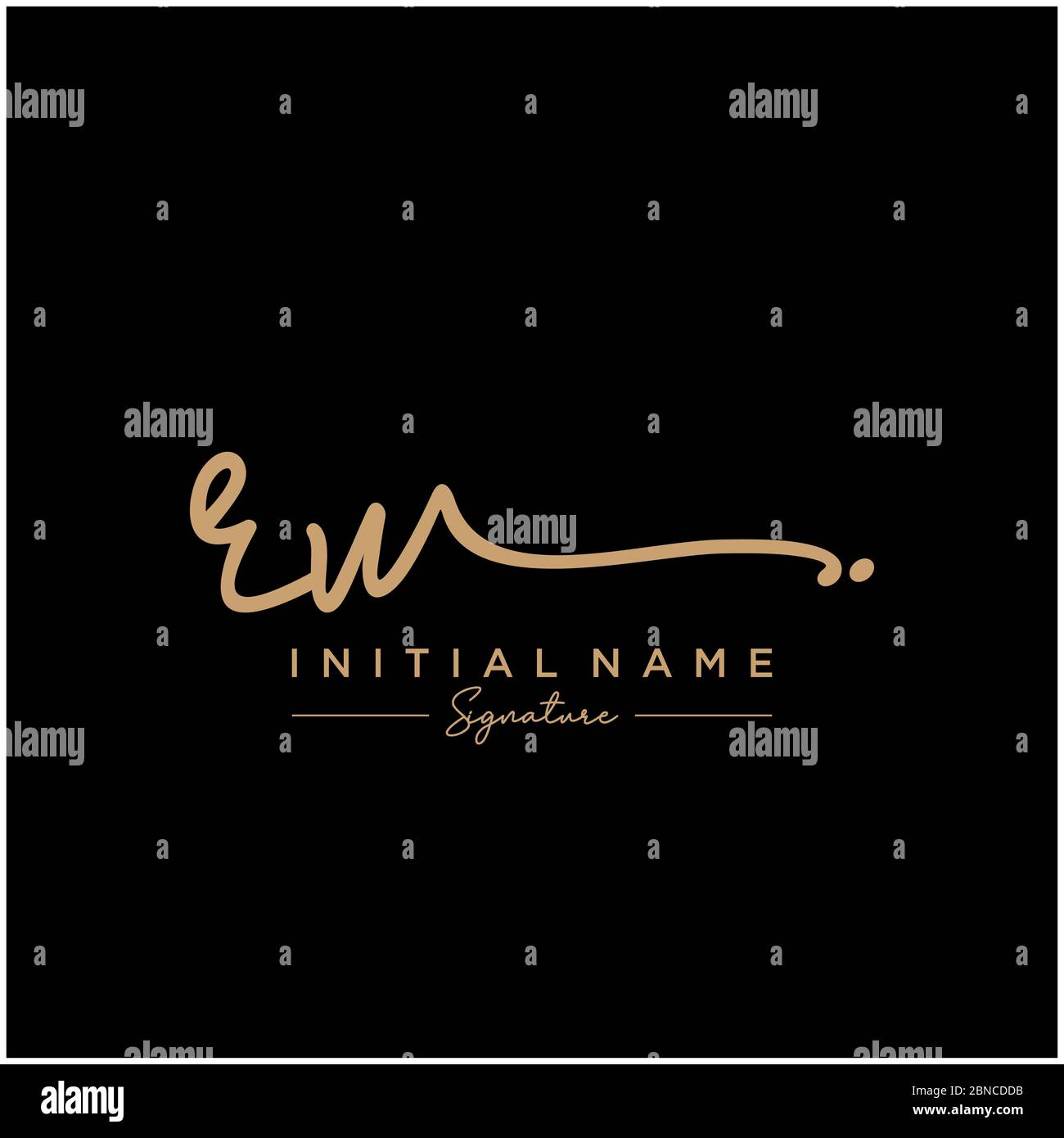 Rw alphabet Stock Vector Images - Alamy