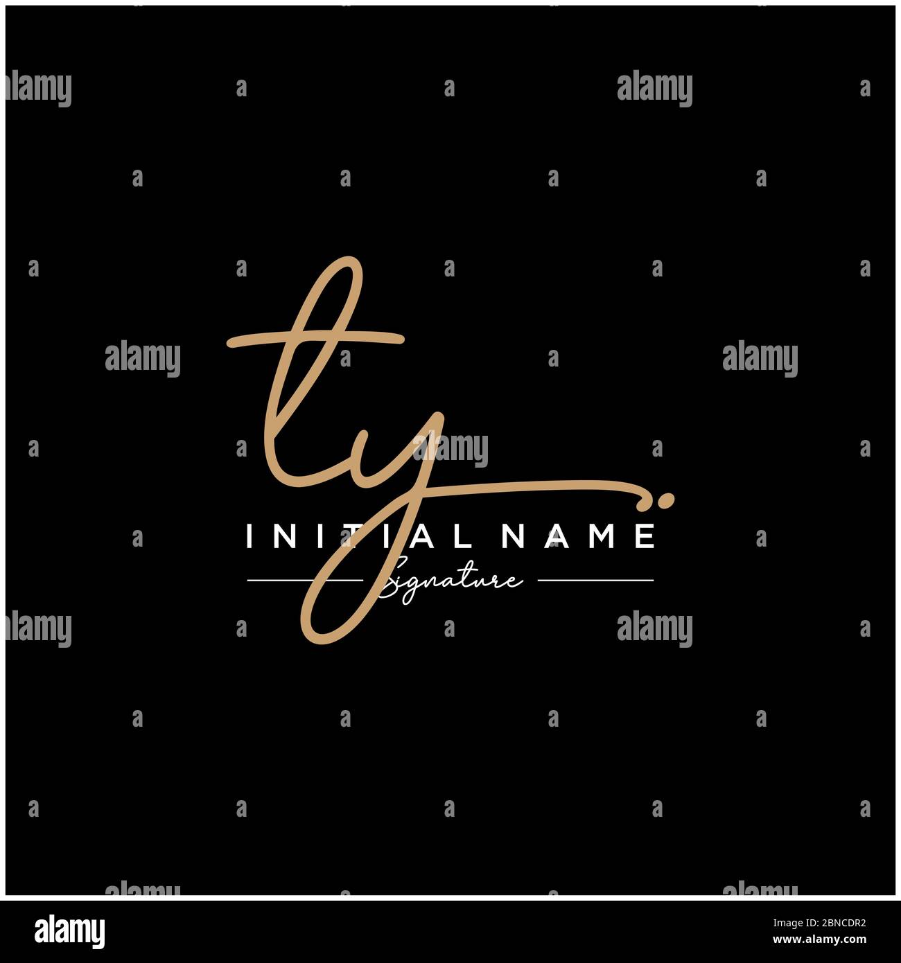 Letter ty logo hi-res stock photography and images - Alamy