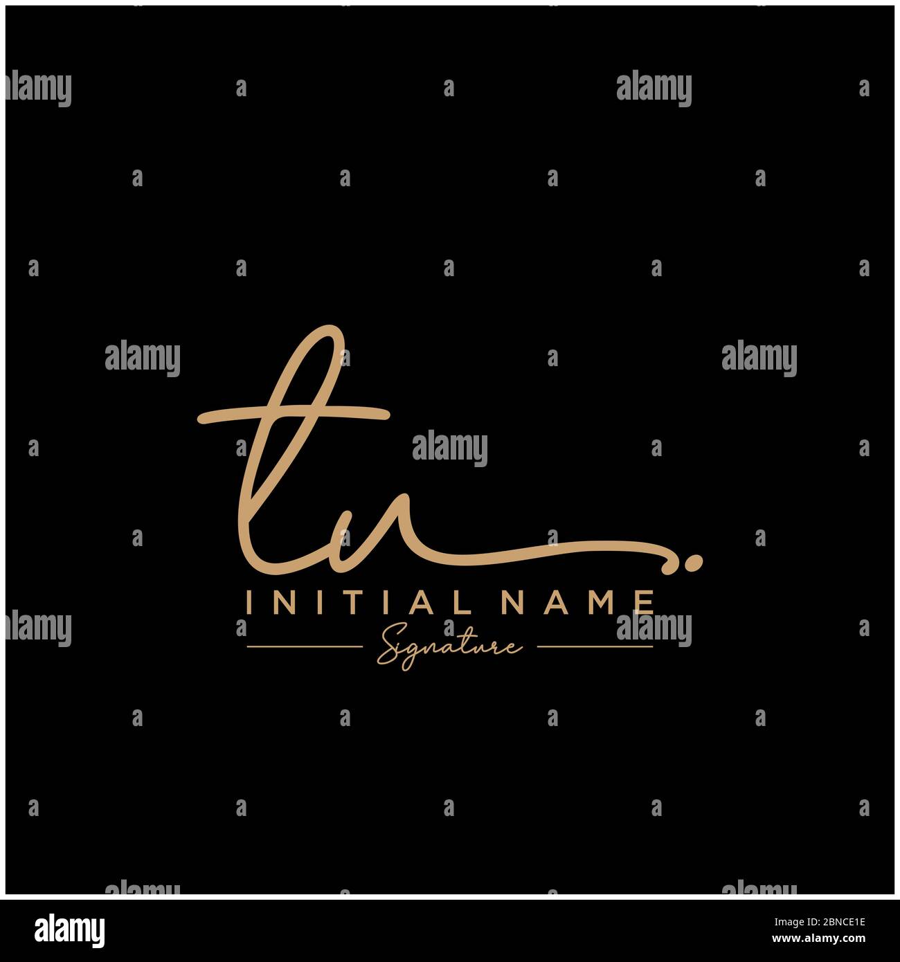 Initial tu Stock Vector Images - Alamy