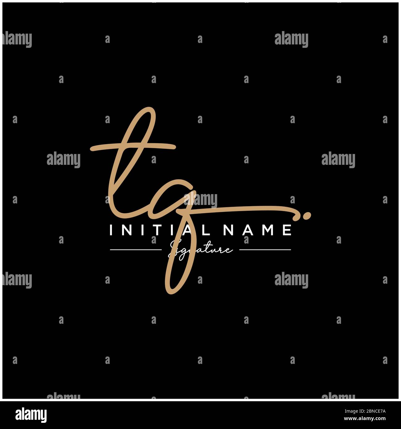 Letter tq logo hi-res stock photography and images - Alamy