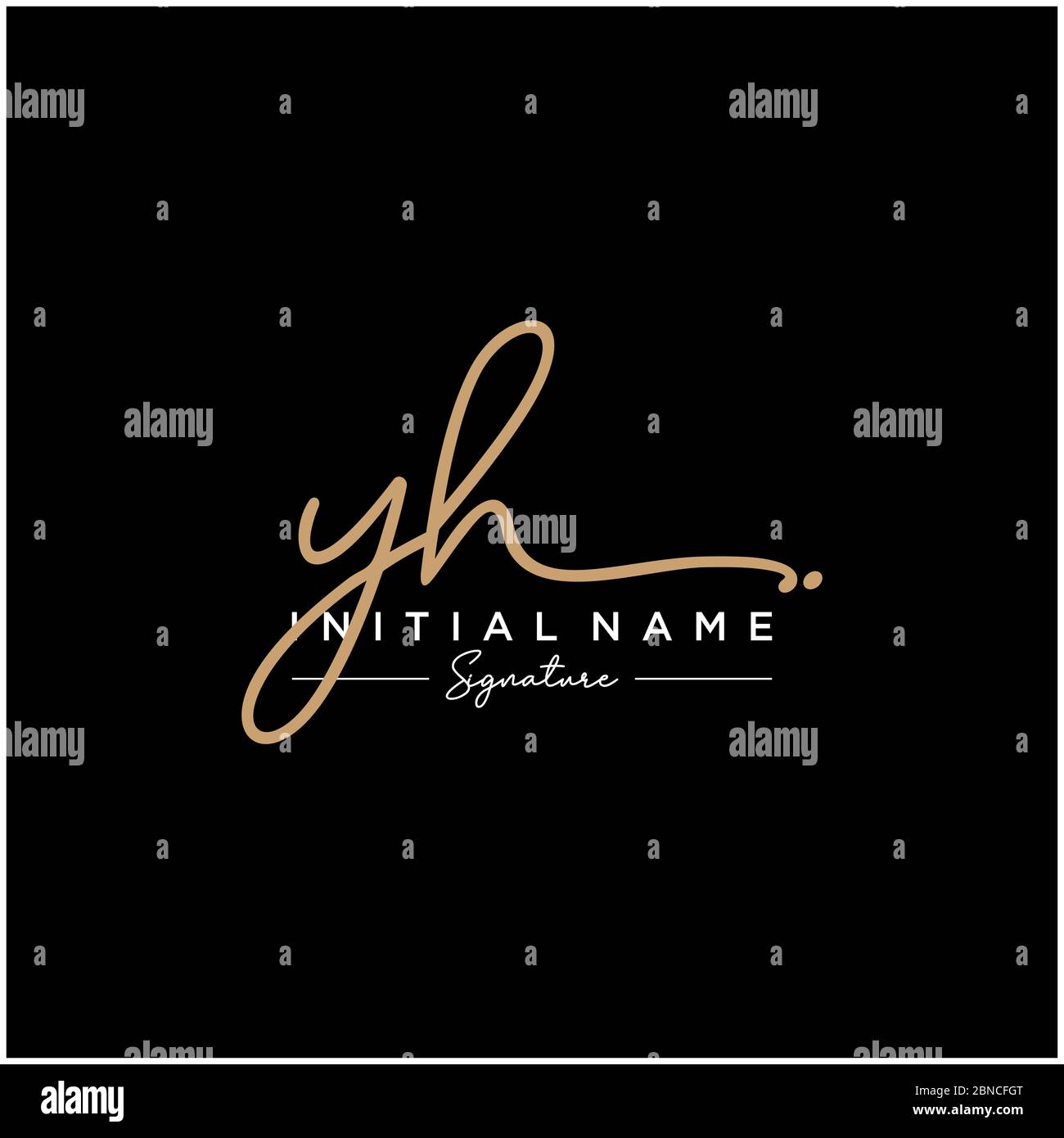 Letter yh logo hi-res stock photography and images - Alamy