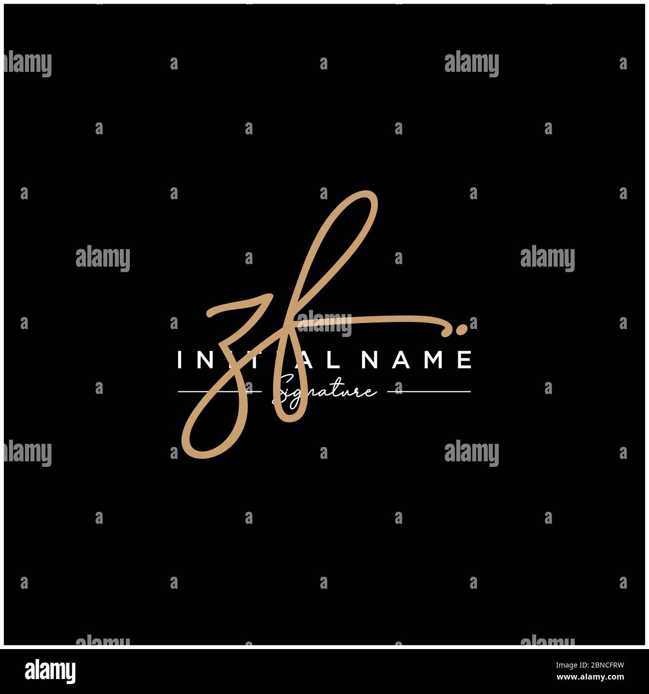 Letter zf logo hi-res stock photography and images - Alamy