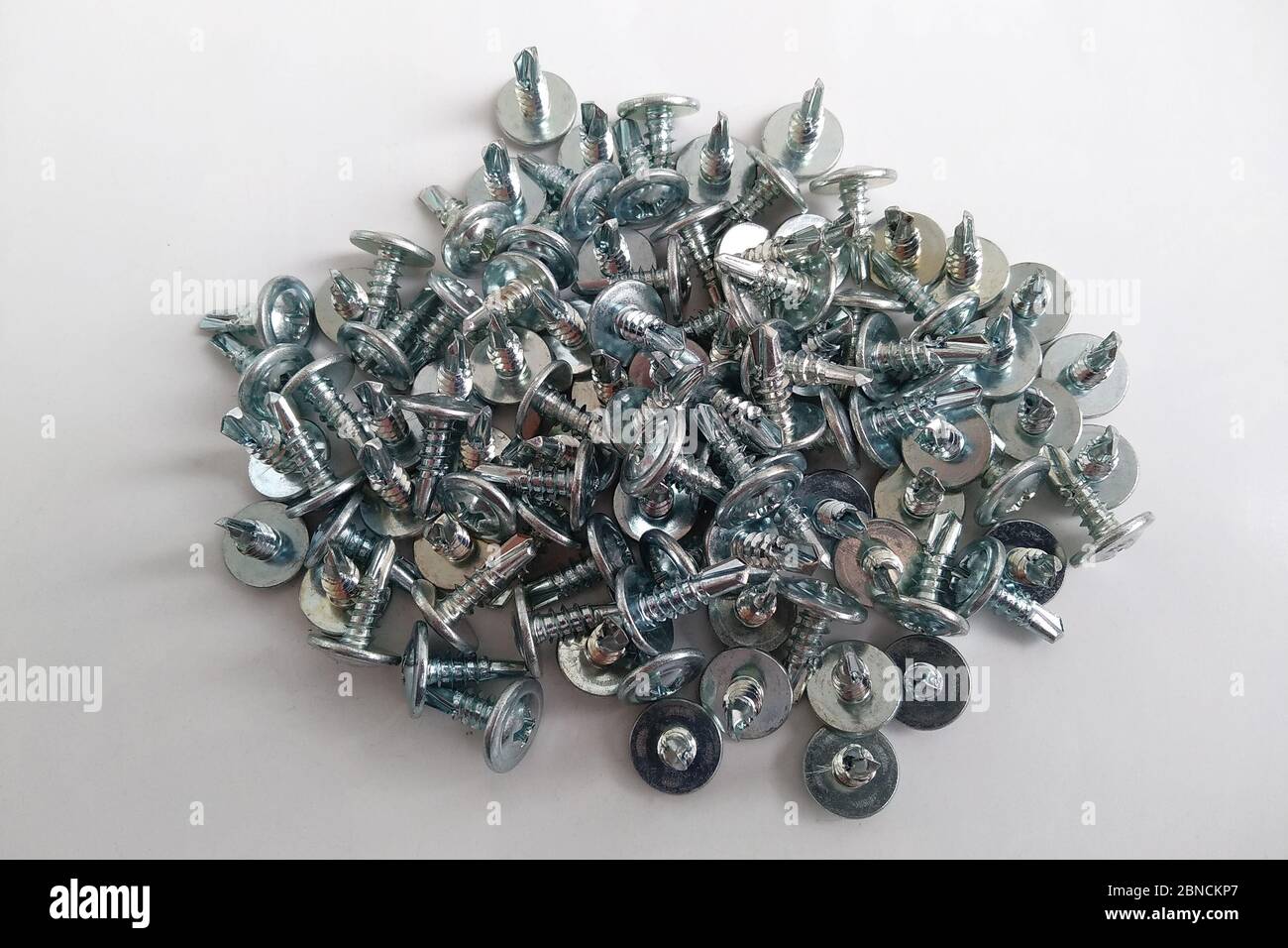 Top view screws, fastener in the form of a rod with a head and a ...