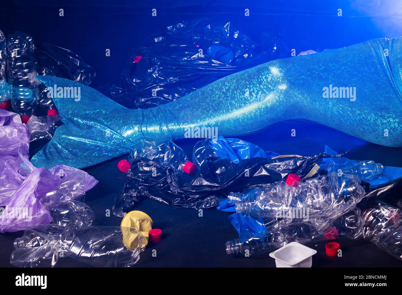 Plastic bottles in river close hi-res stock photography and images - Alamy