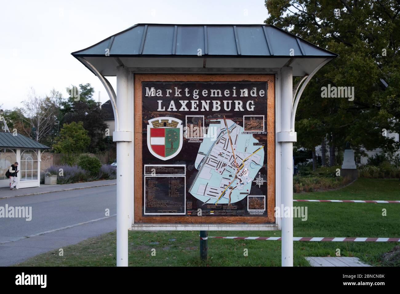 Lower Austria, Austria - October 8, 2019: View of Marktgemeinde ...