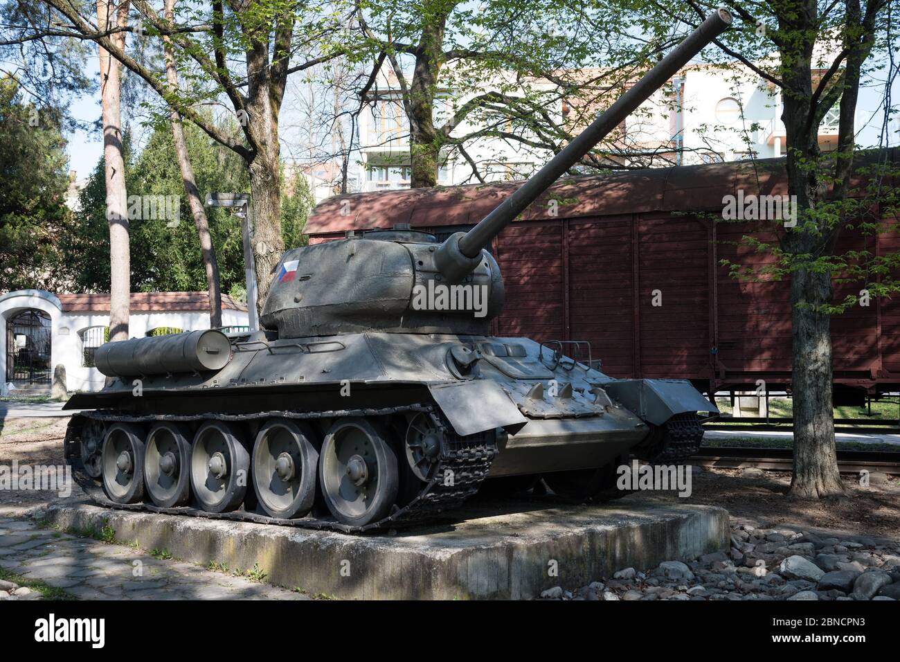 Garden of the czechoslovak army hi-res stock photography and images - Alamy
