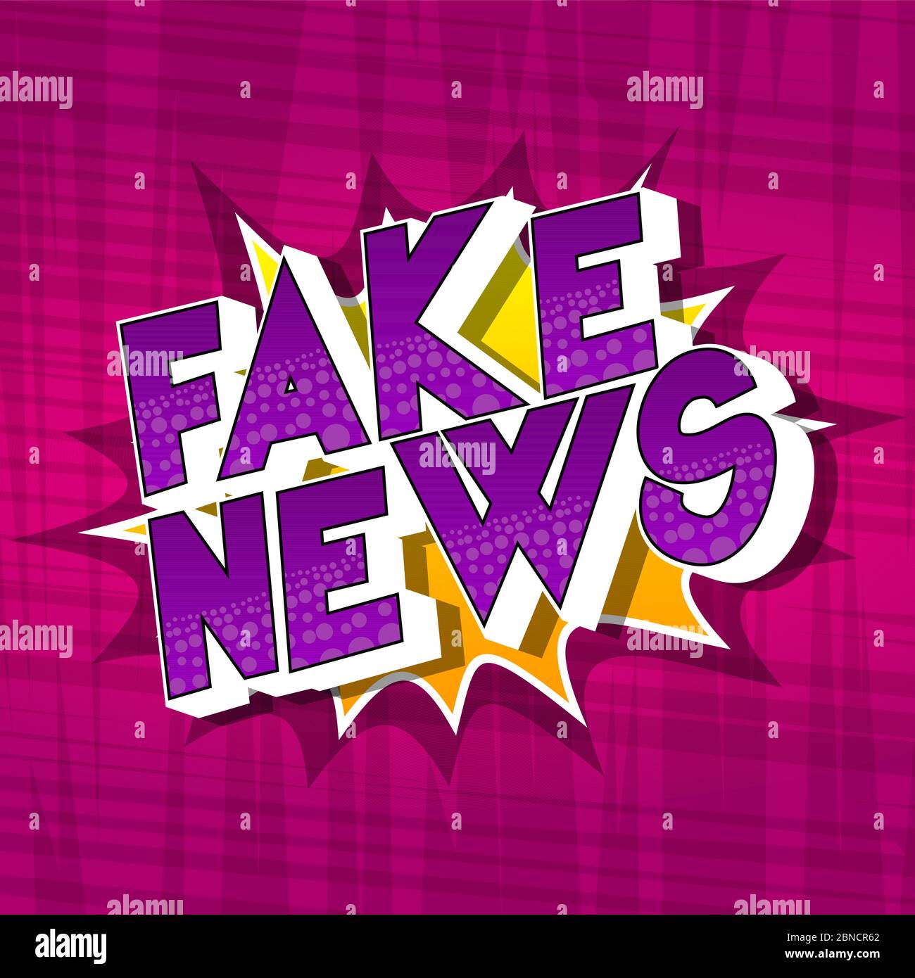 Fake news on digital screen Stock Vector Images - Alamy