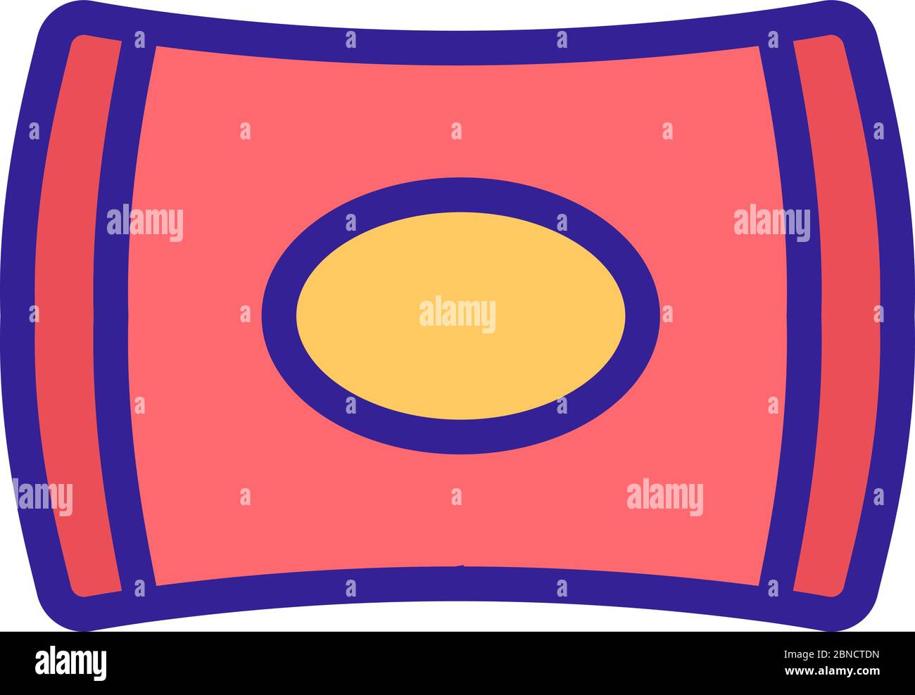 dry wipes icon vector outline illustration Stock Vector Image & Art - Alamy