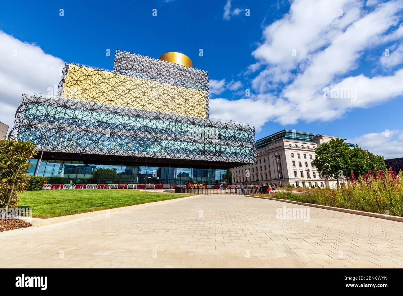 The new Library of Birmingham in Centenary Square prior to its opening ...