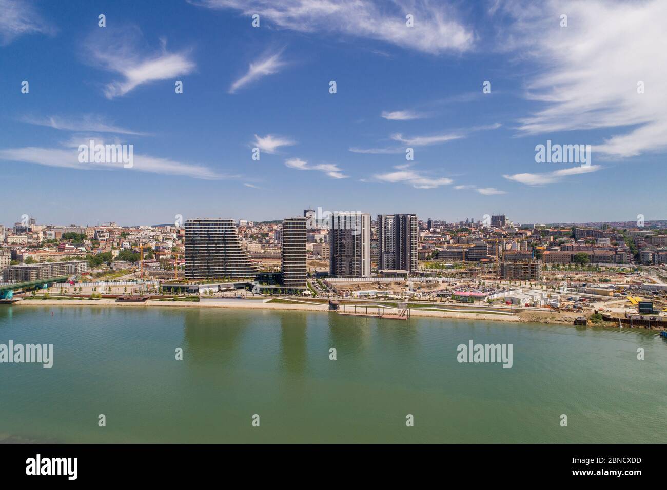 Belgrade waterfront hi-res stock photography and images - Alamy