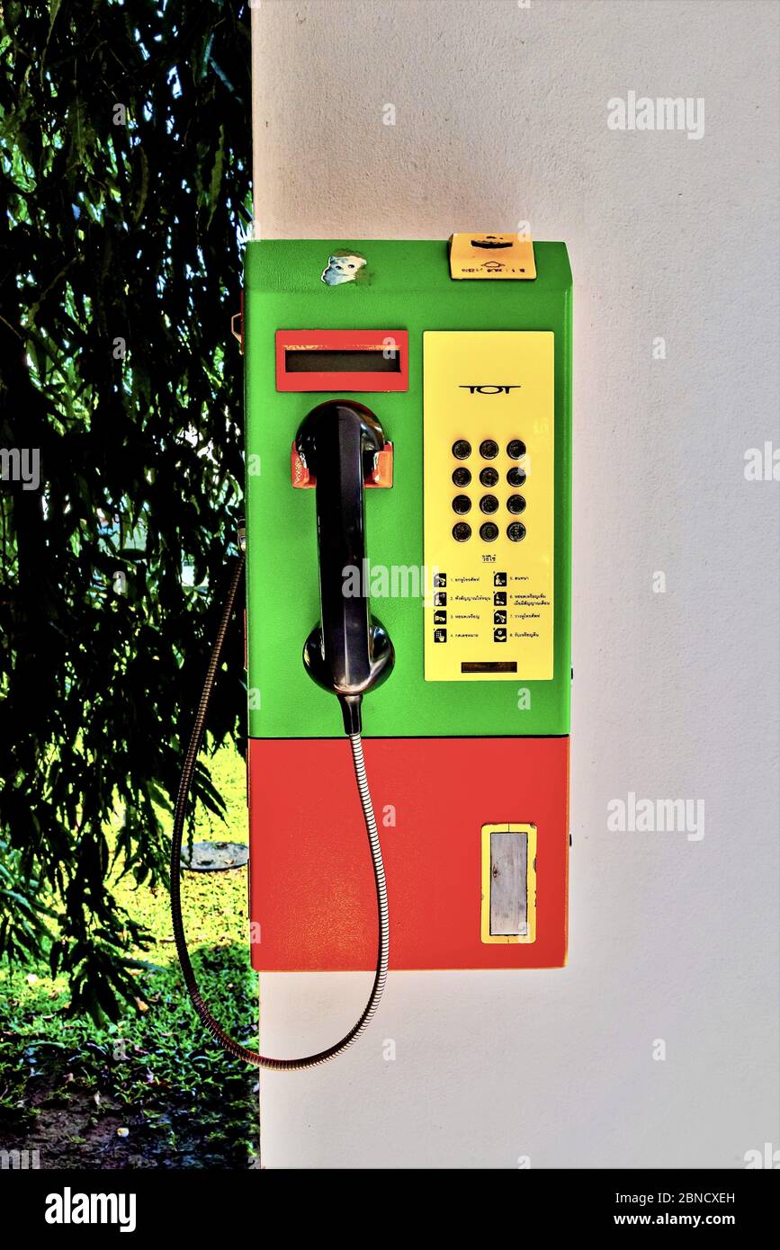 Dial operated telephone hi-res stock photography and images - Alamy