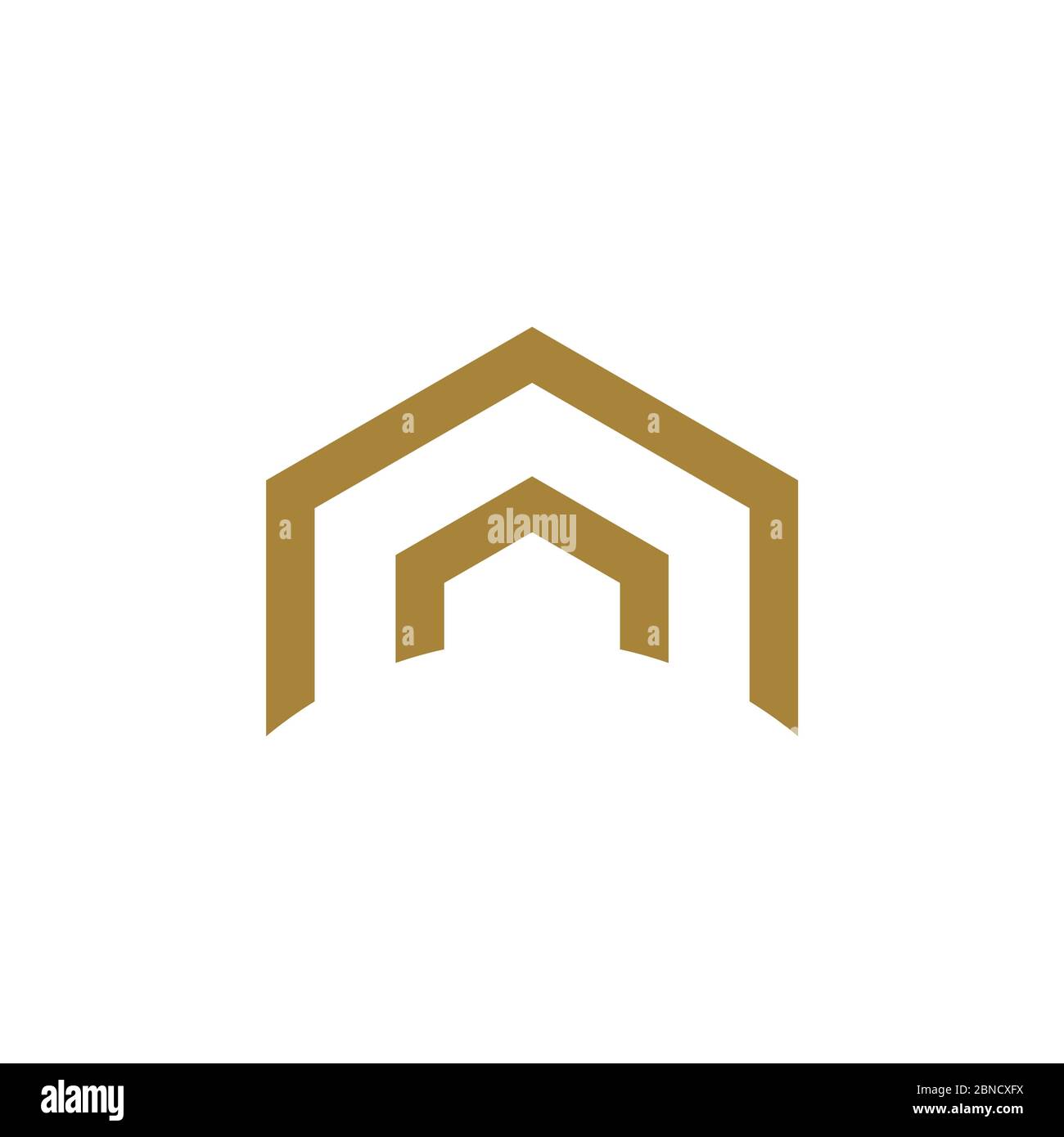 Abstract Roof Architecture Logo Illustration Design. Vector EPS 10 ...