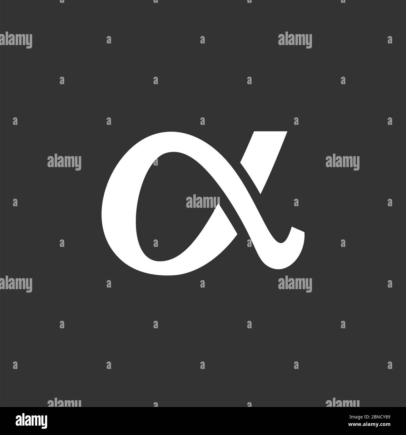 Alpha Icon Vector Logo Template Illustration Design. Vector EPS 10 ...