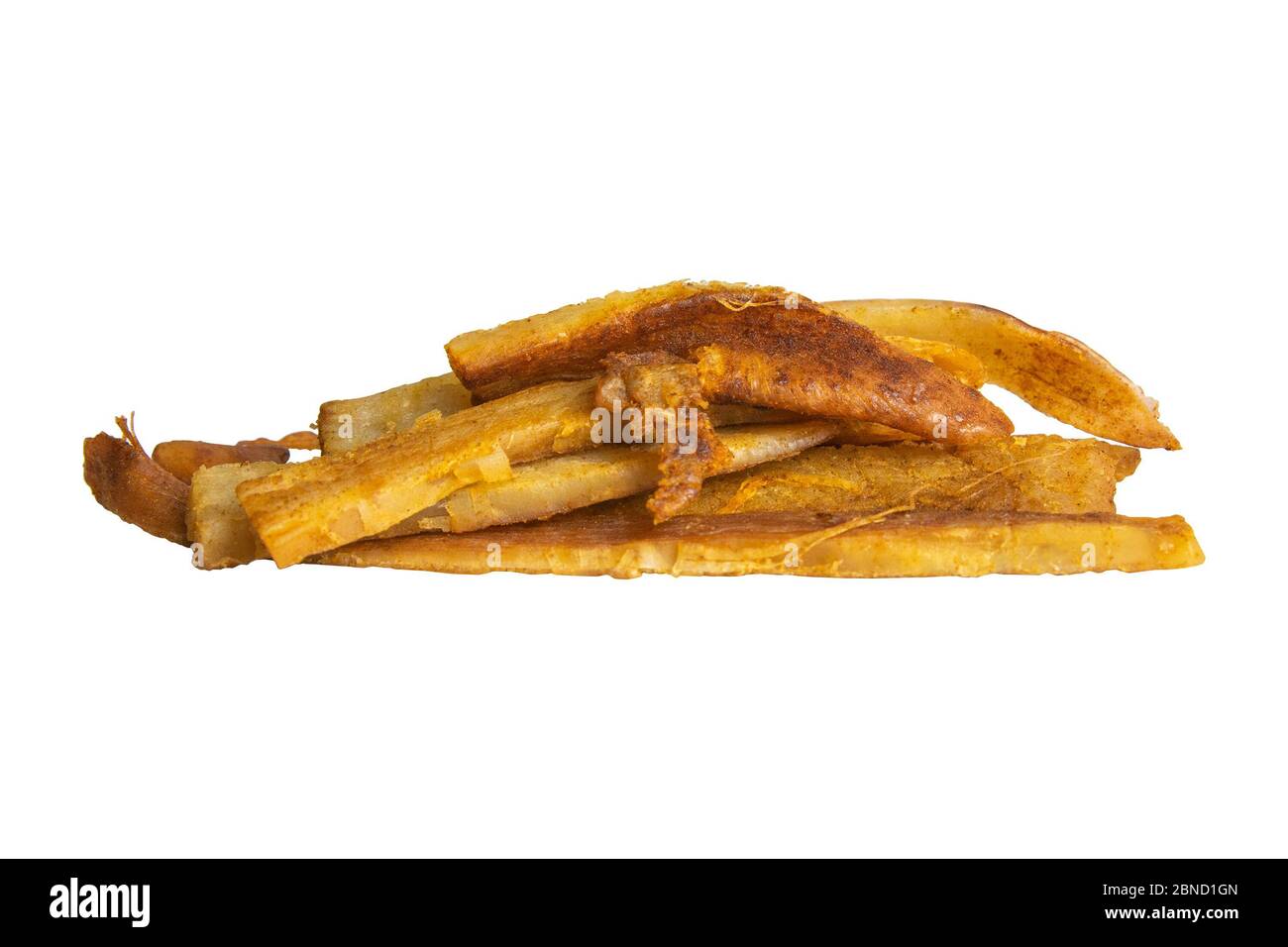Peruvian squid isolated on a white background . Snack Fish to beer ...