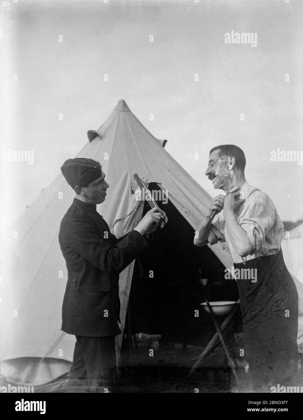 Vintage late Victorian photographs, taken in 1903, showing members of ...