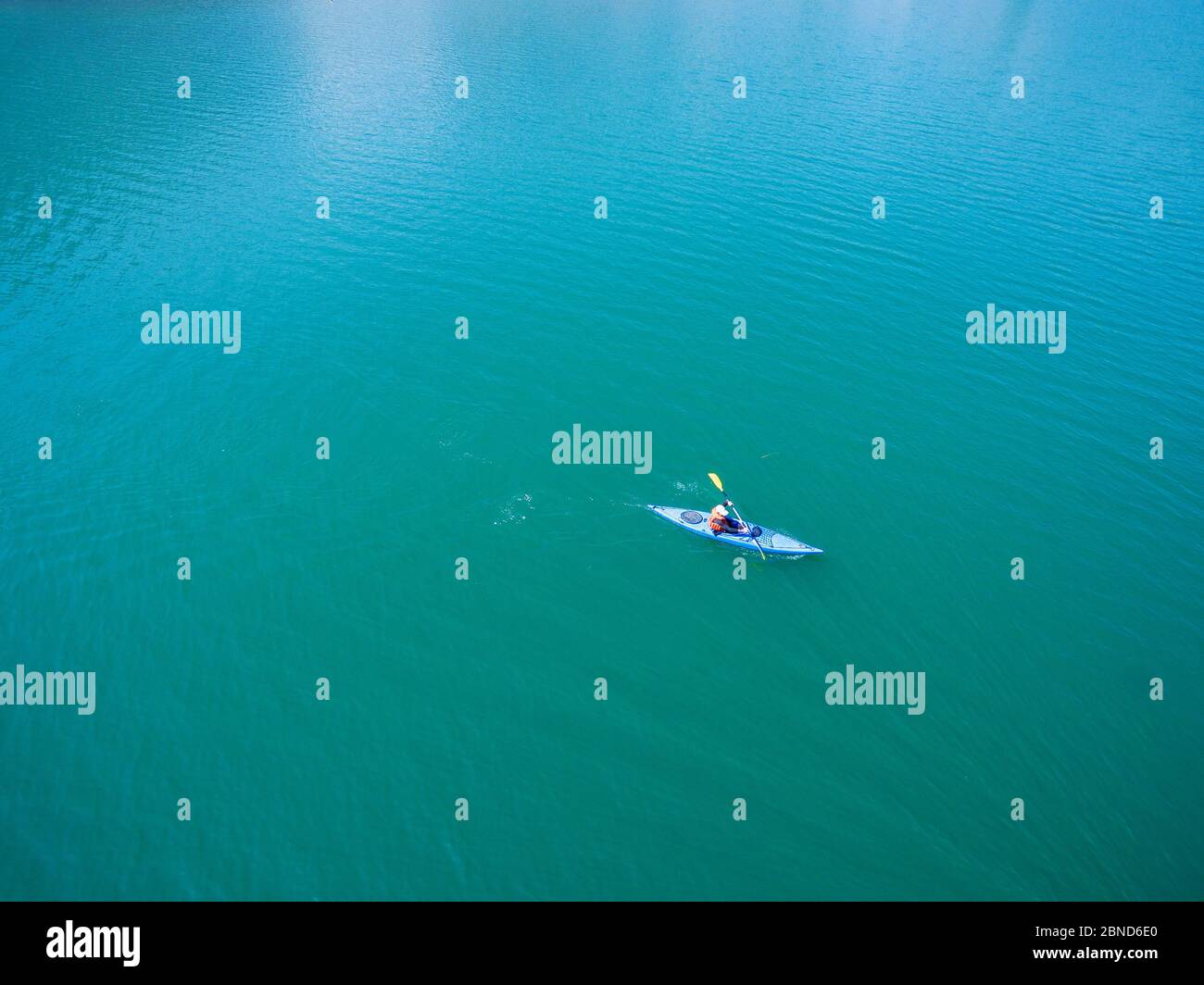 Canoe aerial view hi-res stock photography and images - Alamy