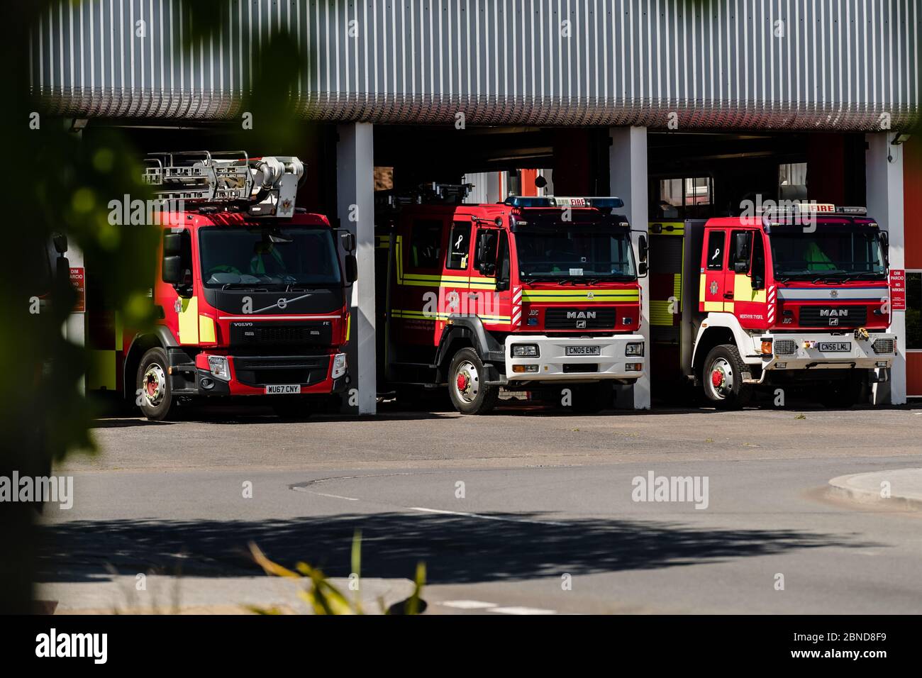 Merthyr fire station hi-res stock photography and images - Alamy