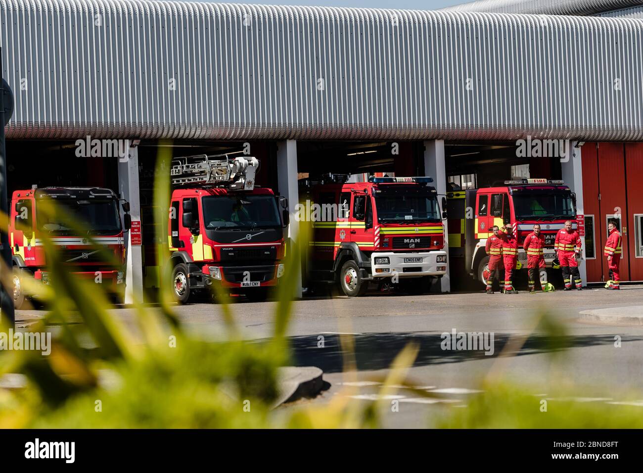 Merthyr fire station hi-res stock photography and images - Alamy
