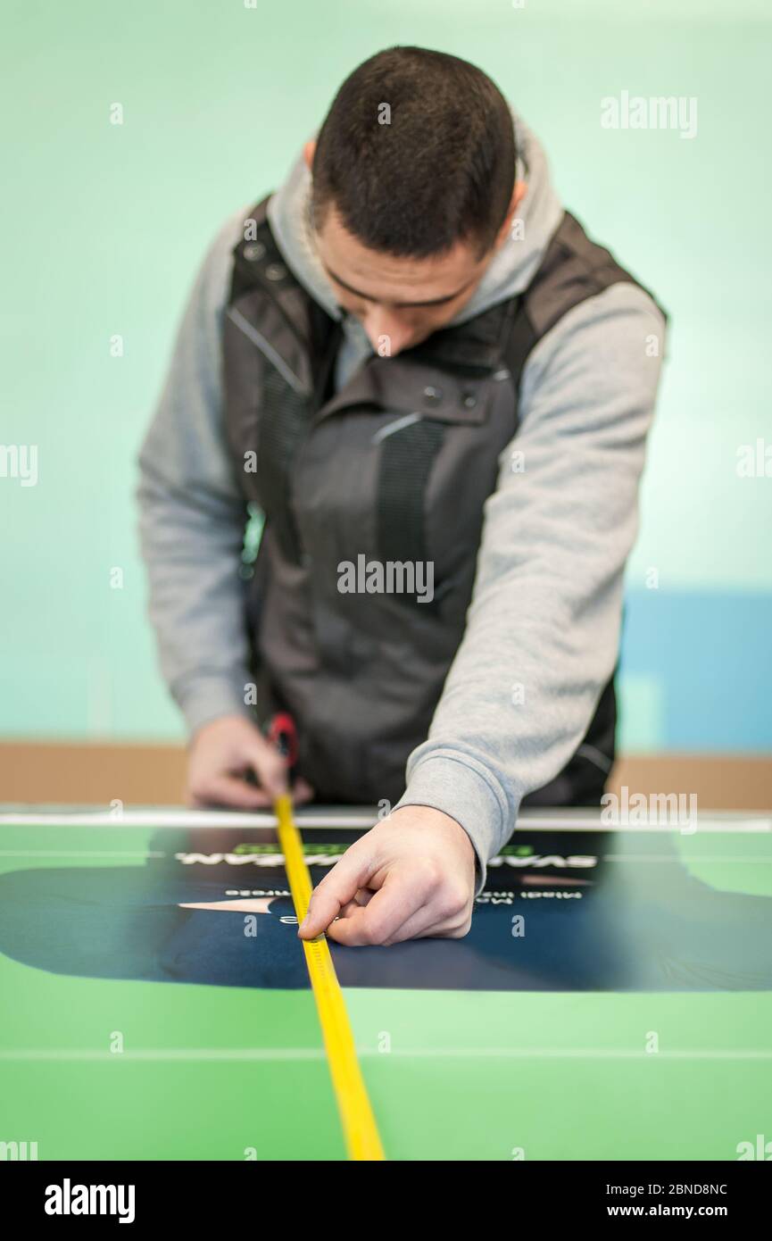 Printed ruler hi-res stock photography and images - Alamy