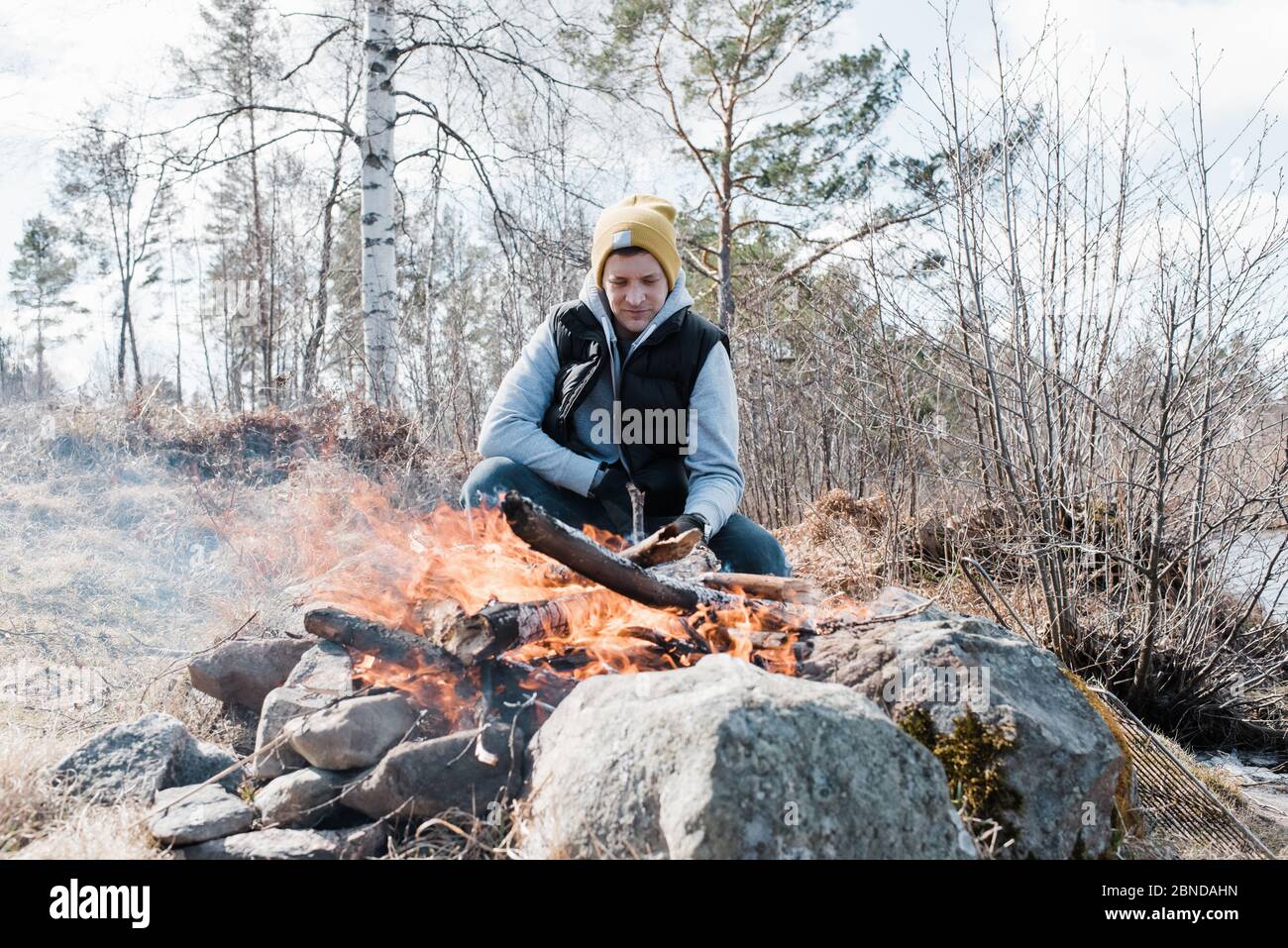 Food x fire hi-res stock photography and images - Alamy