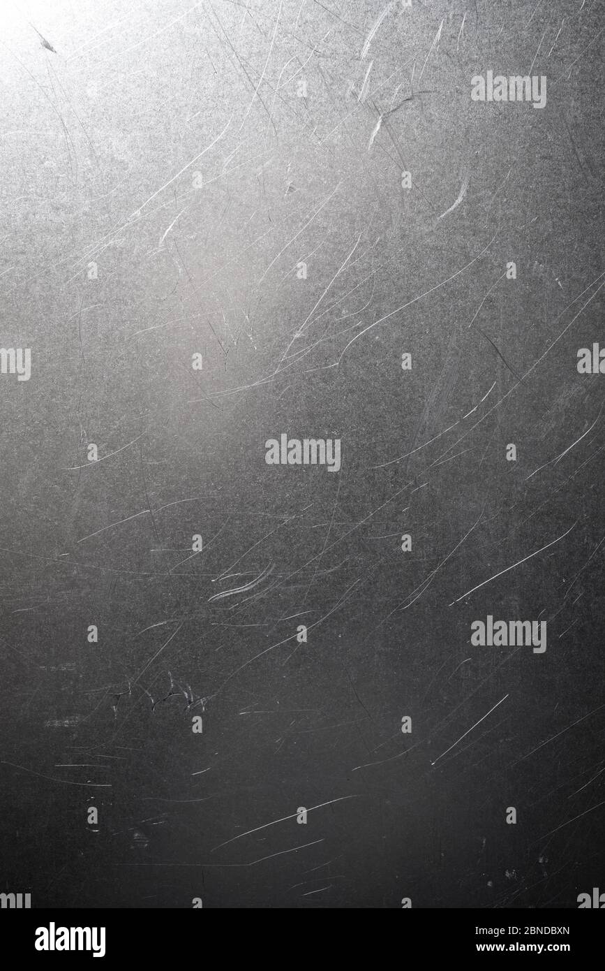 Front view of a scratched metal surface Stock Photo - Alamy