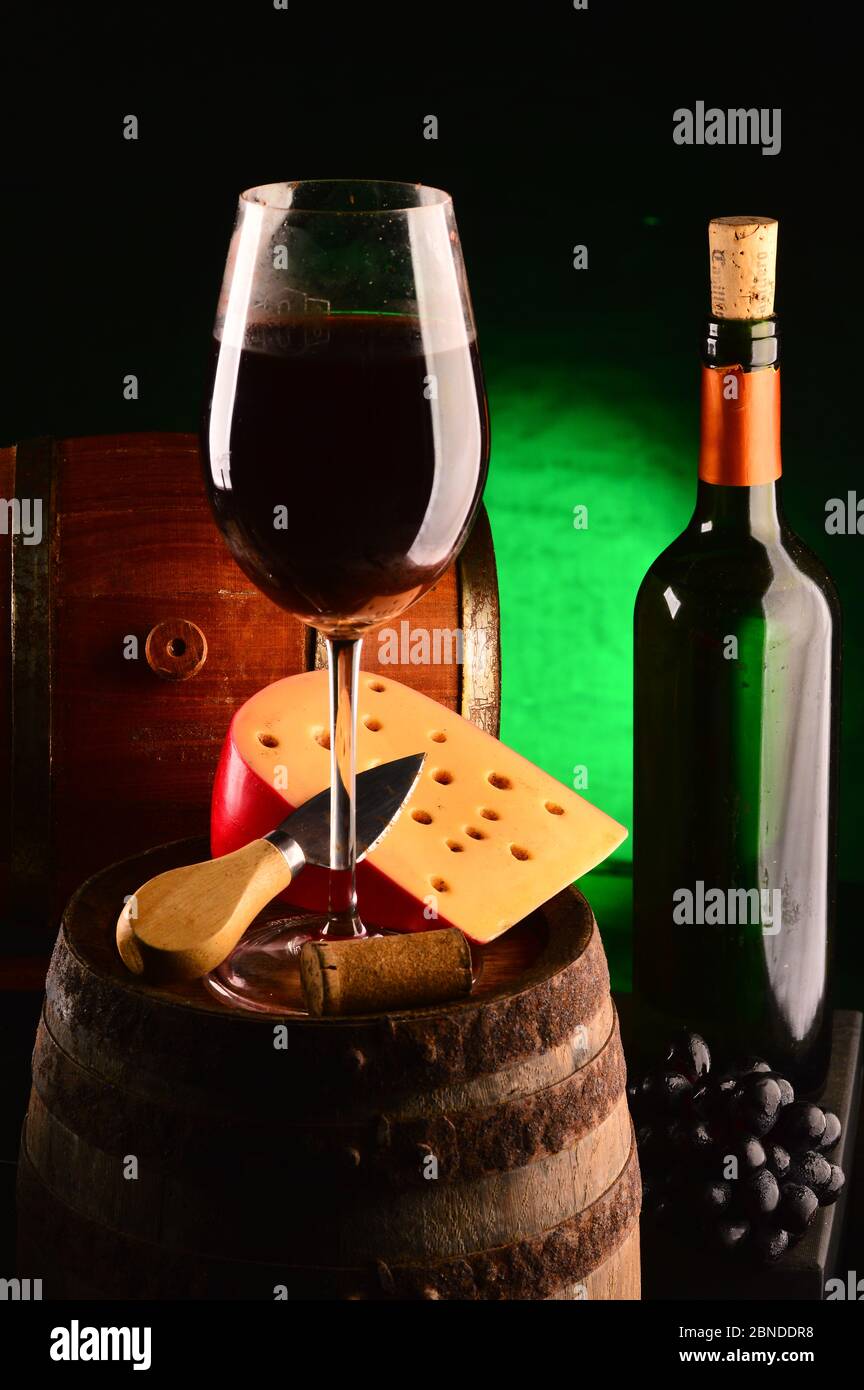 Red wine studio shot Stock Photo - Alamy