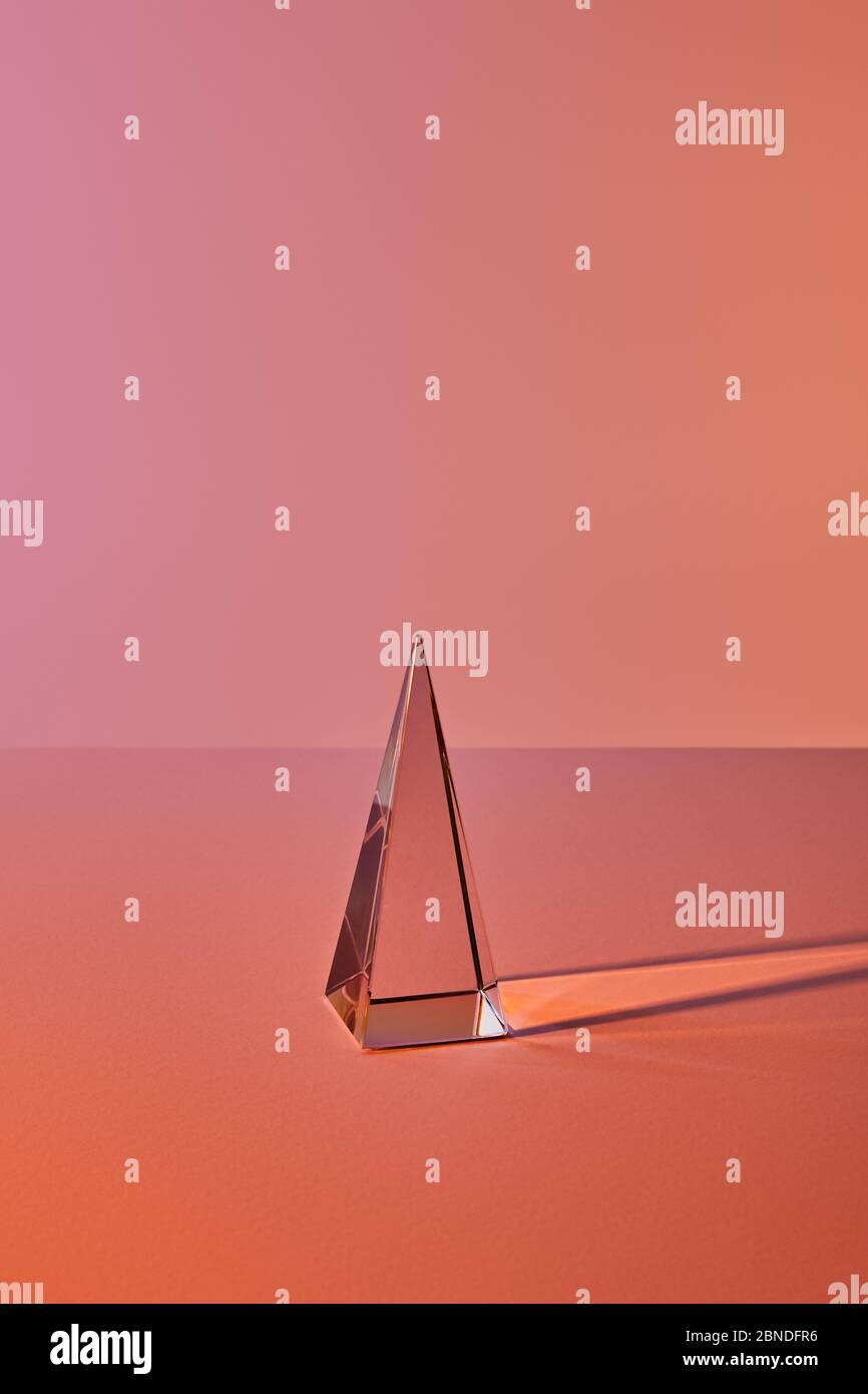 Transparent pyramid hi-res stock photography and images - Alamy