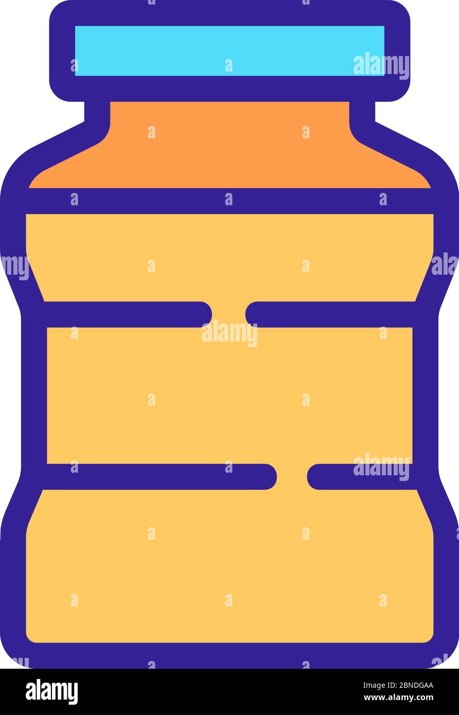 variety of cans for preserving icon vector outline illustration Stock ...