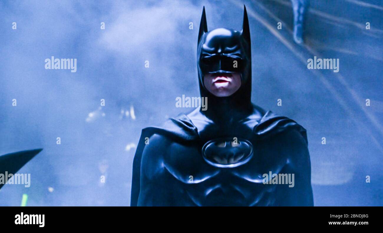 USA. Val Kilmer in the ©Warner Bros film : Batman Forever (1995) . Plot ...