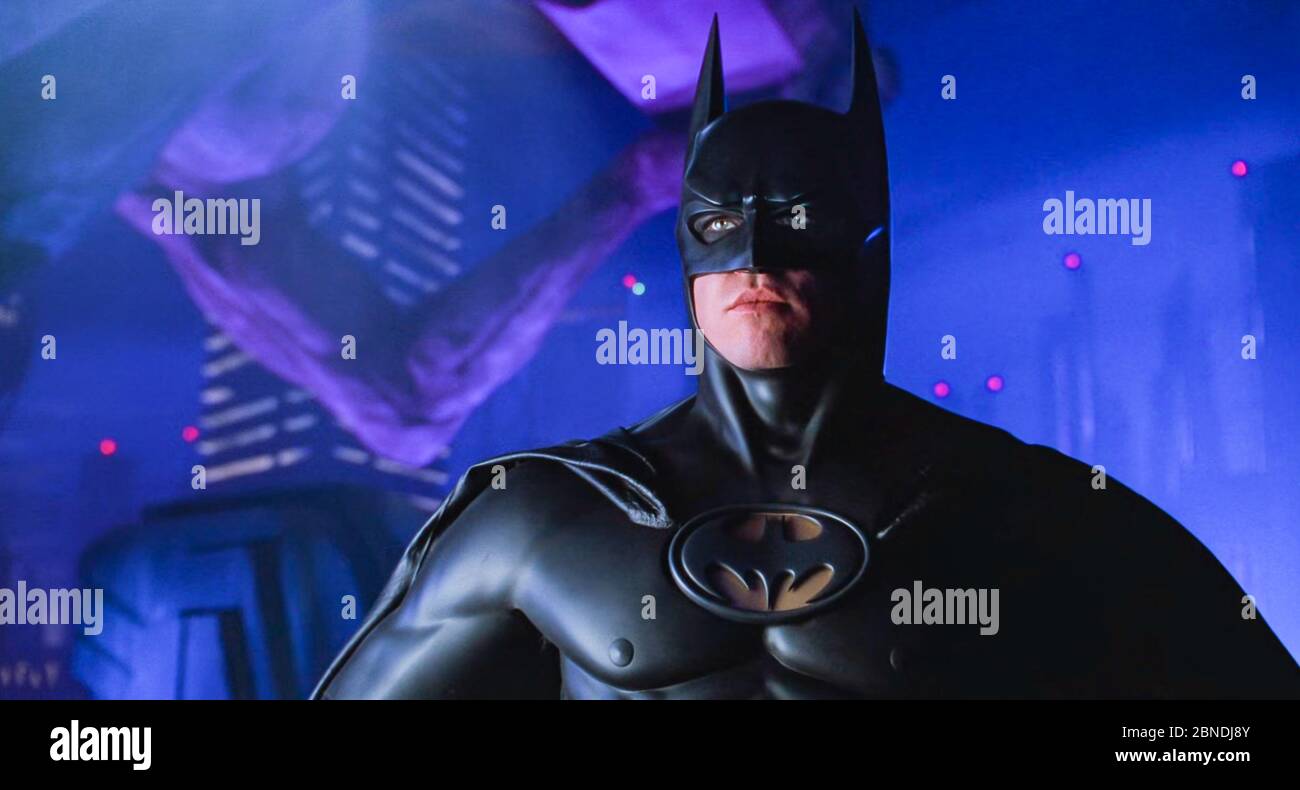 USA. Val Kilmer in the ©Warner Bros film : Batman Forever (1995) . Plot ...