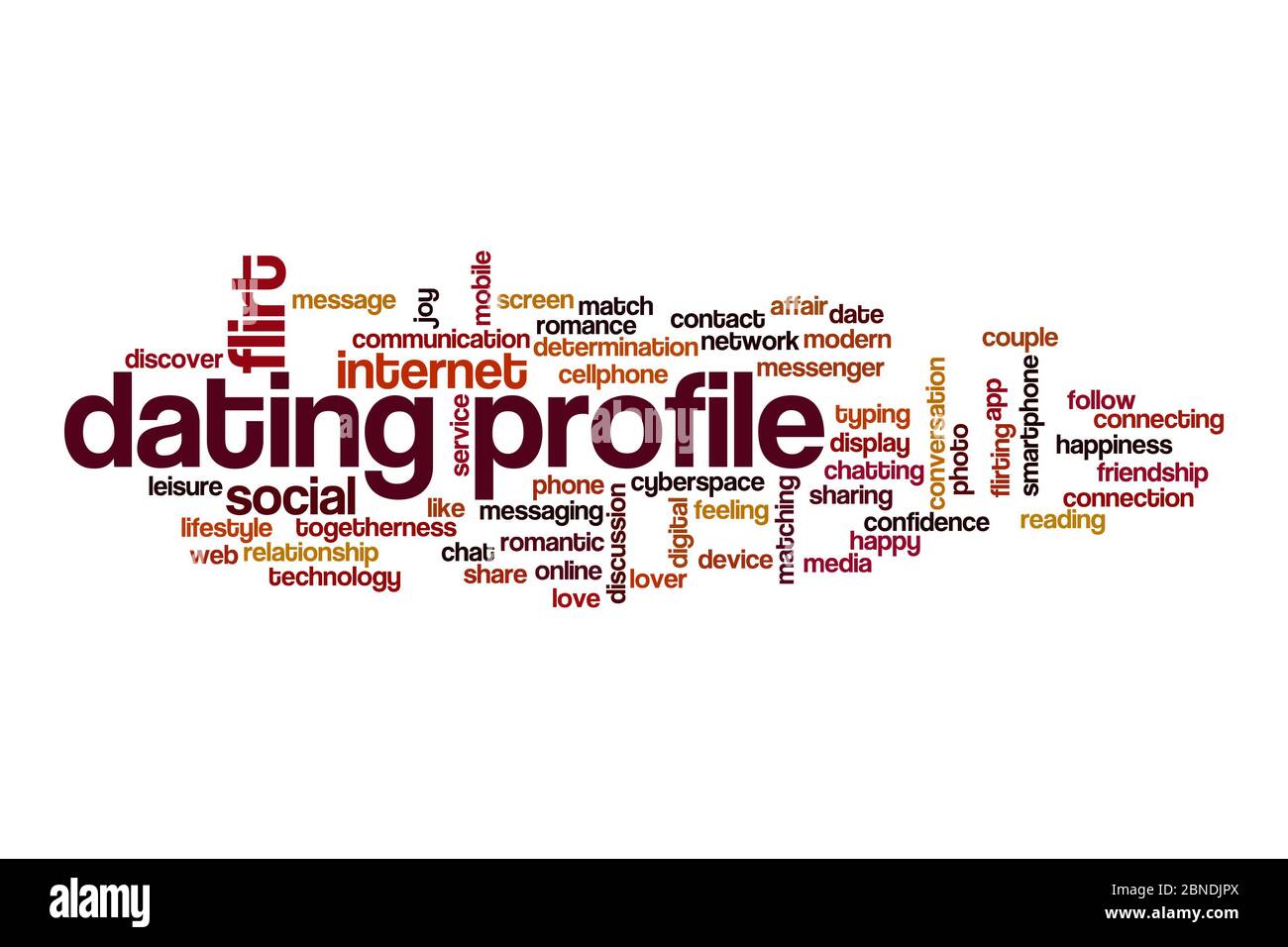 Online dating profile Cut Out Stock Images & Pictures - Alamy
