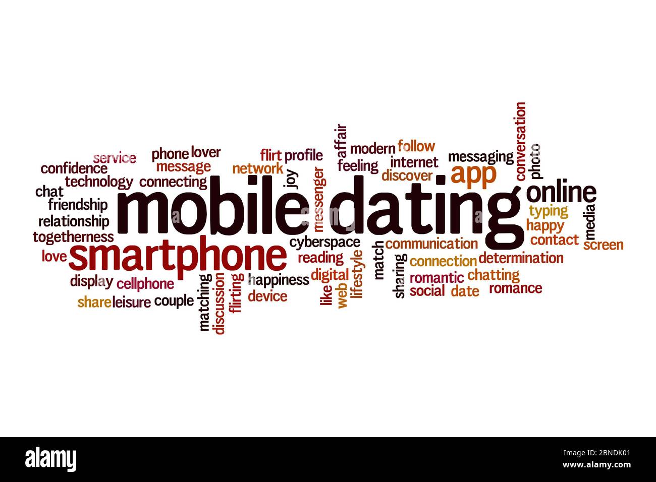 Dating app online mobile Cut Out Stock Images & Pictures - Alamy