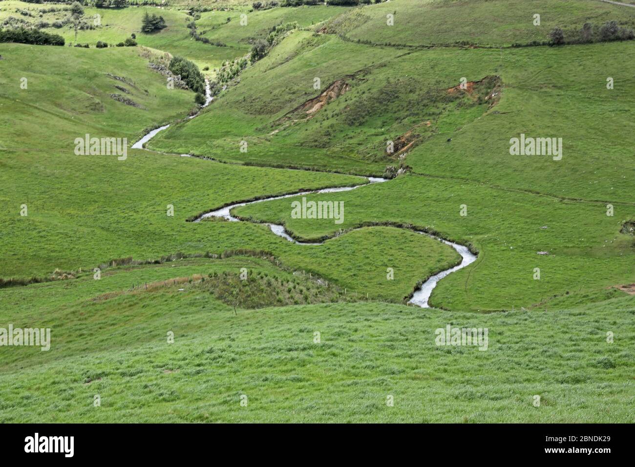 Stream meander america hi-res stock photography and images - Alamy