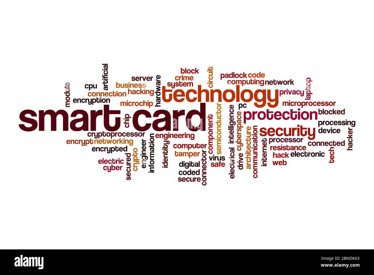 Smart card cloud concept on white background Stock Photo - Alamy