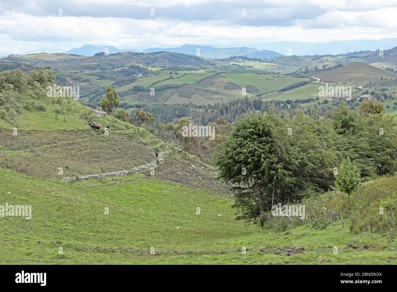 Upland farming landscape hi-res stock photography and images - Alamy