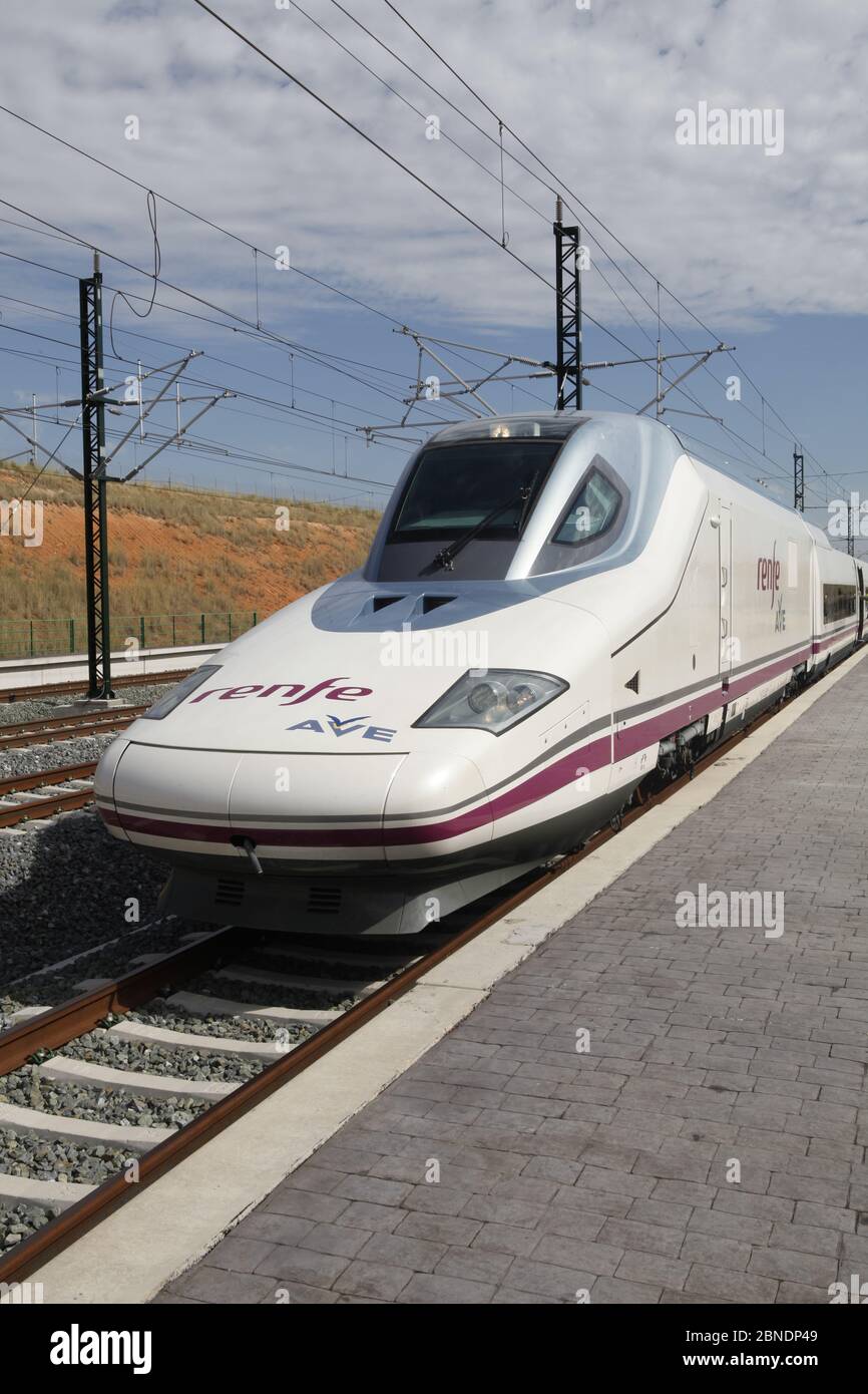 Talgo locomotive hi-res stock photography and images - Alamy