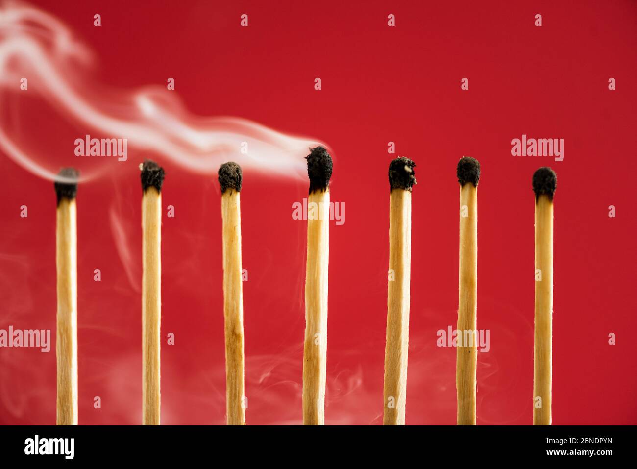 Burned match hi-res stock photography and images - Alamy