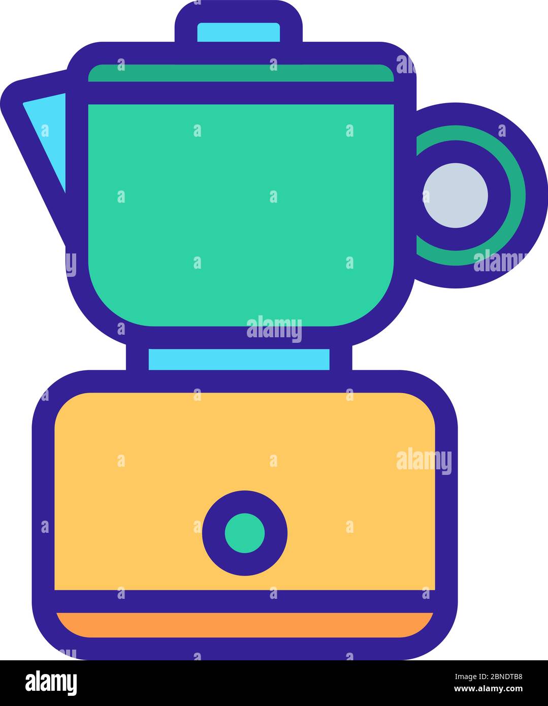 mechanical streamer icon vector outline illustration Stock Vector Image ...