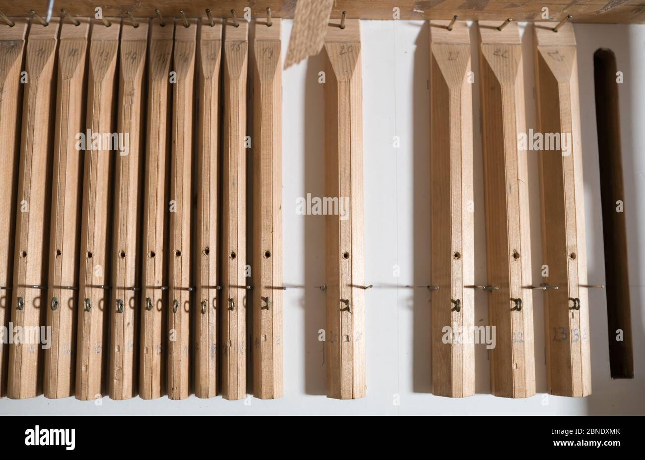 Organ under construction, semi-finished stage Stock Photo - Alamy