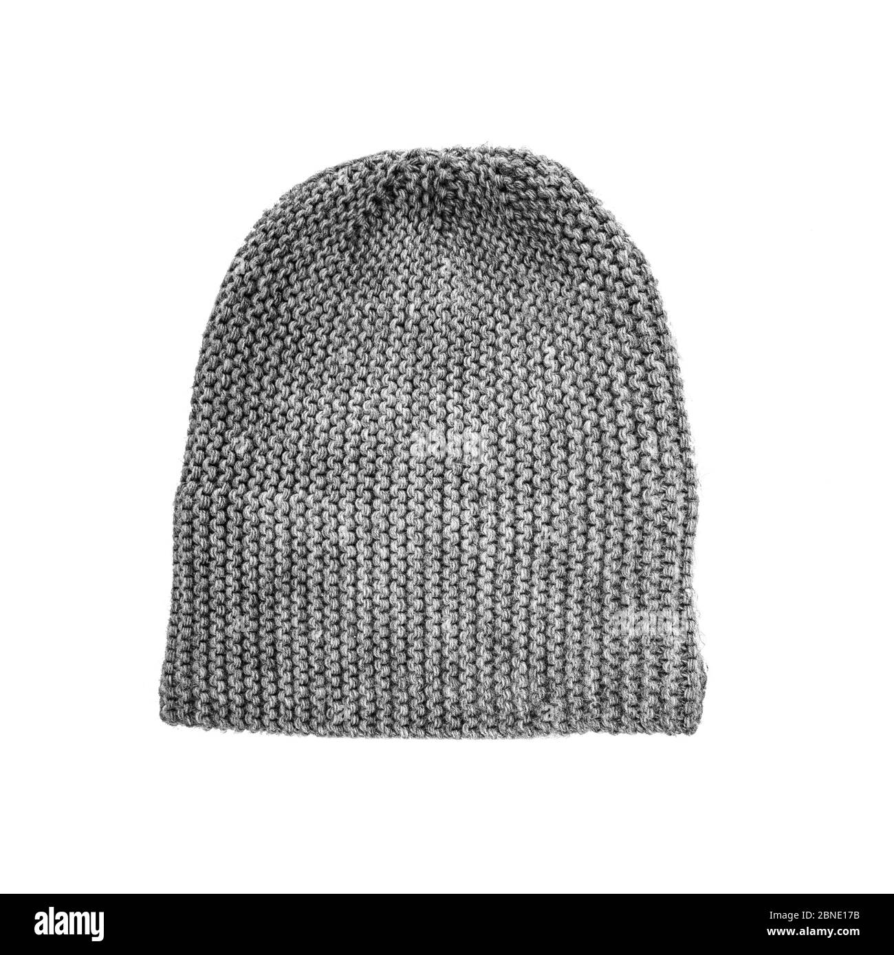 Grey gray hat cap Black and White Stock Photos & Images - Alamy