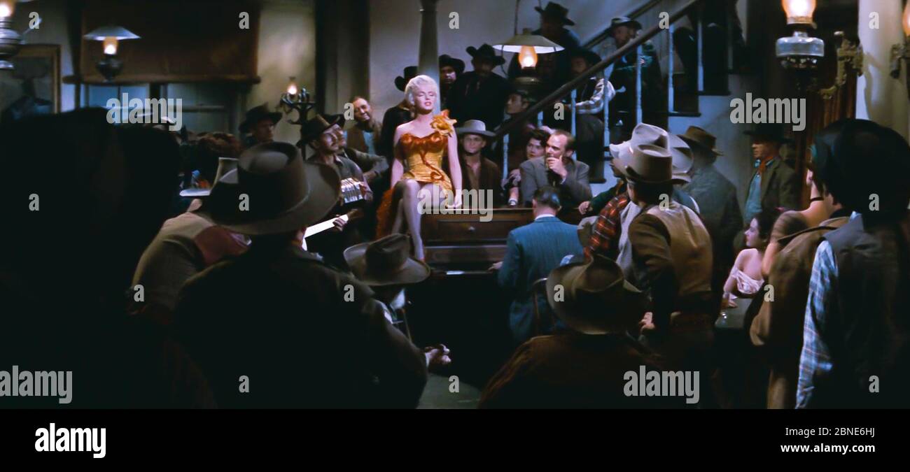 USA. Marilyn Monroe in ©Twentieth Century Fox film : River of No Return ...