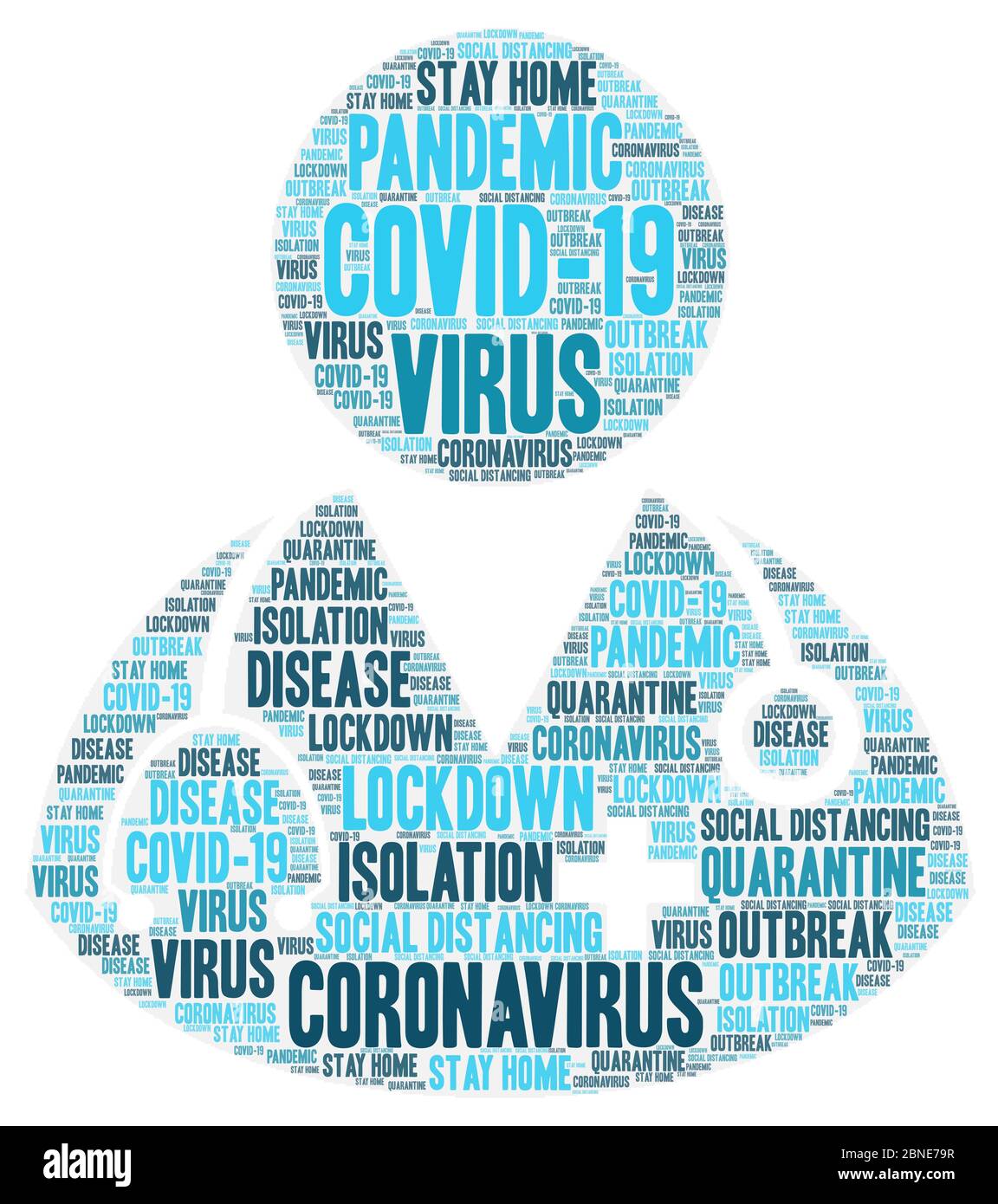 Covid 19 Pandemic Cut Out Stock Images & Pictures - Alamy